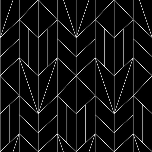 What's The Point? | Geometric Wallpaper - Desert Poppy Paper Co.